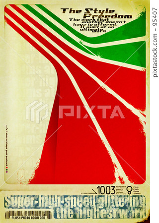 Tricolor line [Italy] - Stock Illustration [95407] - PIXTA