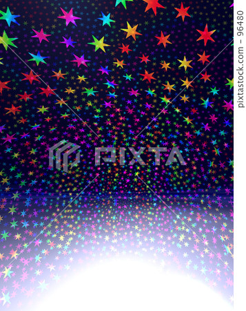Star and fog - Stock Illustration [96480] - PIXTA
