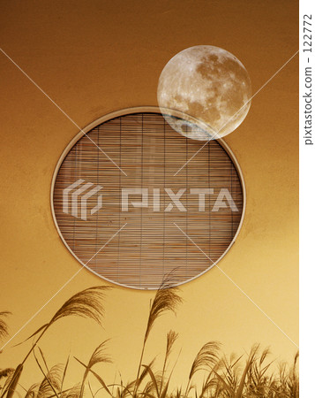 Round Wind Flow Autumn pattern - Stock Illustration [122772] - PIXTA