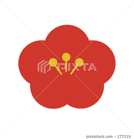 kimono pattern, ume, bloom - Stock Illustration [277219] - PIXTA