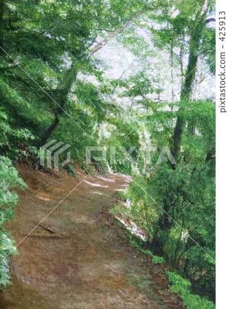 One Tree Road Road Road Road in Takao - Stock Illustration [425913] - PIXTA