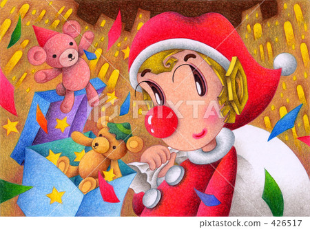 Clown's Santa Claus - Stock Illustration [426517] - PIXTA