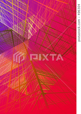 Red grid pattern design - Stock Illustration [496304] - PIXTA