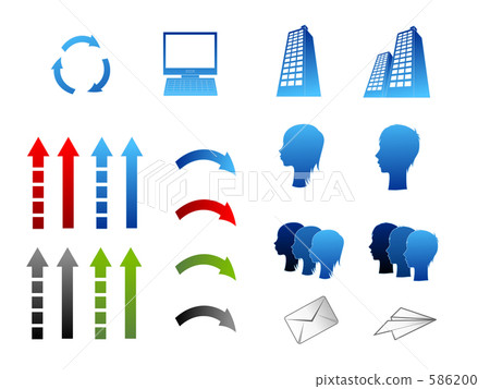 Illustration of business circulation - Stock Illustration [586200] - PIXTA