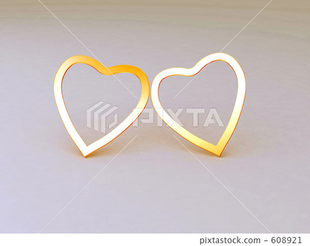 Twin Heart - Stock Illustration [608921] - PIXTA