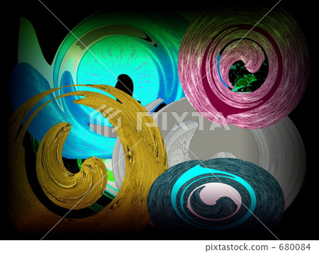 abstract, computer graphic, computer graphics - Stock Illustration ...