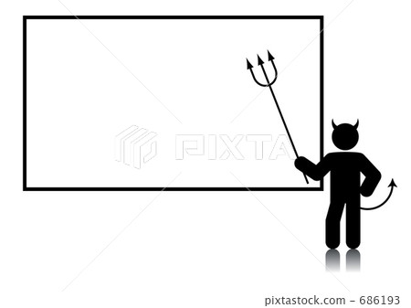 The devil's message - Stock Illustration [686193] - PIXTA