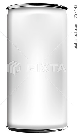 Plain white can - Stock Illustration [758543] - PIXTA