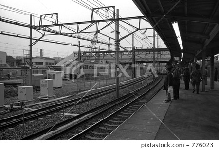 Railroad Nippon Steel / Akabane Station Showa... - Stock Photo [776023 ...
