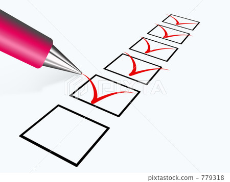 Check sheet - Stock Illustration [779318] - PIXTA