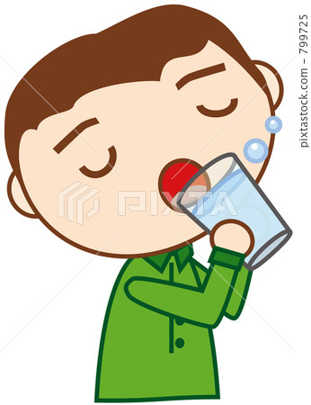 People - gargle - Stock Illustration [799725] - PIXTA