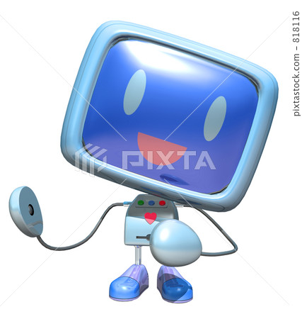 Computer Kun - Stock Illustration [818116] - PIXTA