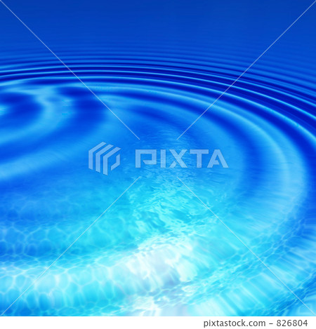Transparent ripples - Stock Illustration [826804] - PIXTA