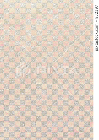 Beige checkered pattern - Stock Illustration [832397] - PIXTA