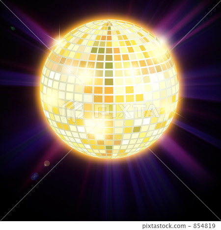 Mirror ball - Stock Illustration [854819] - PIXTA