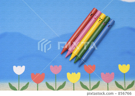 Crayon family - Stock Illustration [856766] - PIXTA