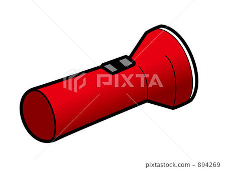 Flashlight turned off - Stock Illustration [894269] - PIXTA
