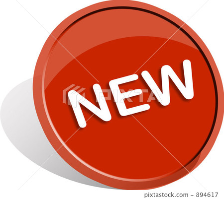 NEW button - Stock Illustration [894617] - PIXTA