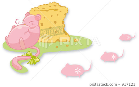 Full stomach mice - Stock Illustration [917123] - PIXTA