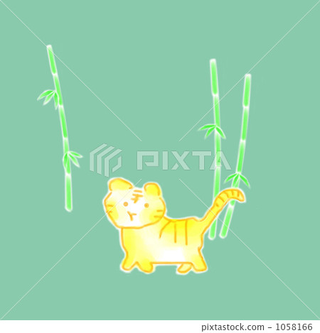 Tiger Matcha color - Stock Illustration [1058166] - PIXTA