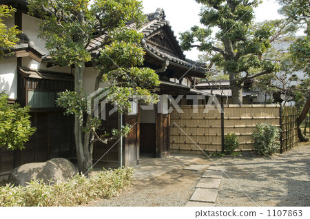 The entrance of a Japanese house - Stock Photo [1107863] - PIXTA