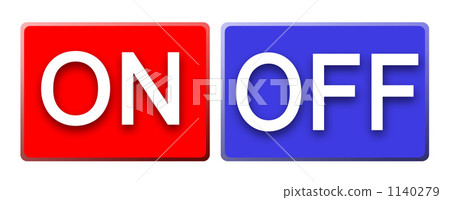 ON / OFF - Stock Illustration [1140279] - PIXTA