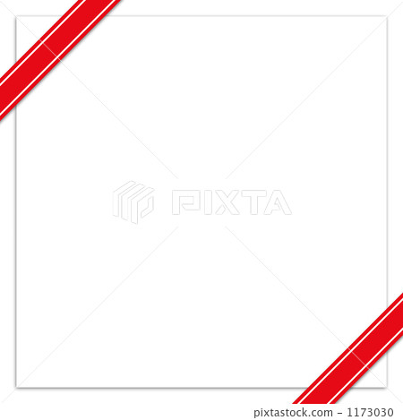Diagonal ribbon - Stock Illustration [1173030] - PIXTA