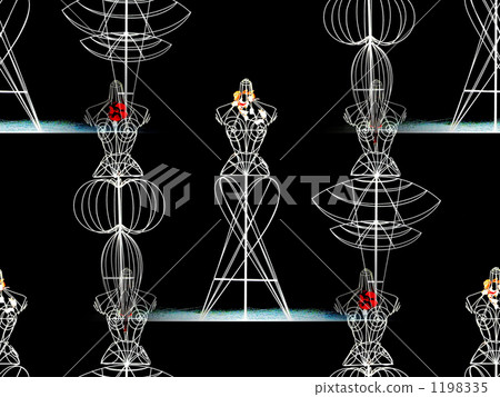 display, photo processing, ladies - Stock Illustration [1198335] - PIXTA