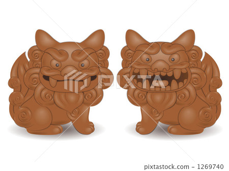 Shisa - Stock Illustration [1269740] - PIXTA