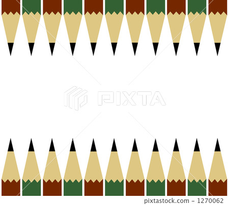 Pencil frame - Stock Illustration [1270062] - PIXTA