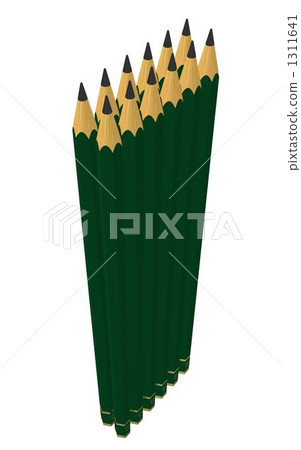 pencil, pencils, lead pencil - Stock Illustration [1311641] - PIXTA