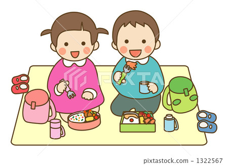 Excursion · Lunch box - Stock Illustration [1322567] - PIXTA