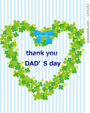 thank, clover, heart - Stock Illustration [1355261] - PIXTA