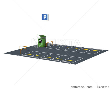 Coin parking - Stock Illustration [1370945] - PIXTA