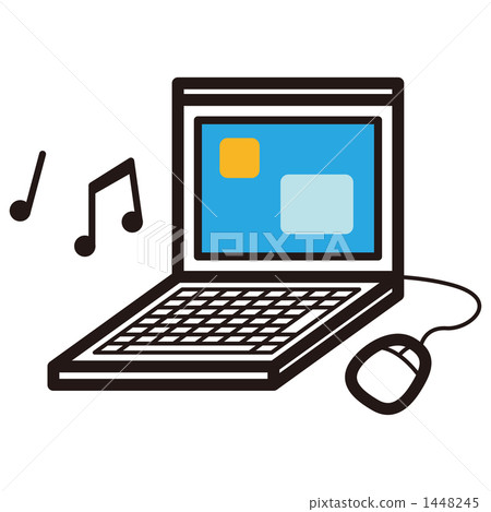 laptop - Stock Illustration [1448245] - PIXTA