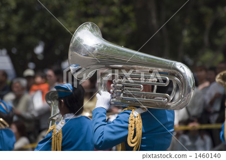 Stock Photo: brass band, instrument, brass instruments - Stock Image ...