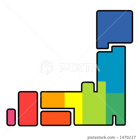 Simple color coding Japan Map - Stock Illustration [1470217] - PIXTA