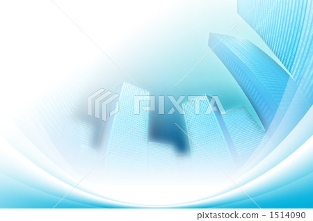 Cyber graphics of building group - Stock Illustration [1514090] - PIXTA