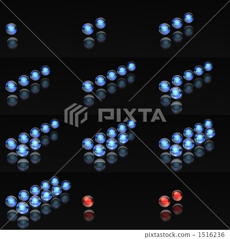 代表數字的球象-插圖素材 [1516236] - PIXTA圖庫