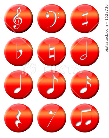 Red note icon - Stock Illustration [1528736] - PIXTA