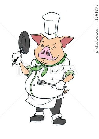 Pork cook 01 - Stock Illustration [1561876] - PIXTA