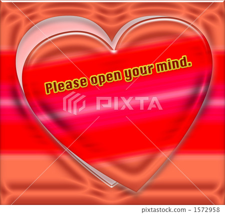 Please open your heart - Stock Illustration [1572958] - PIXTA