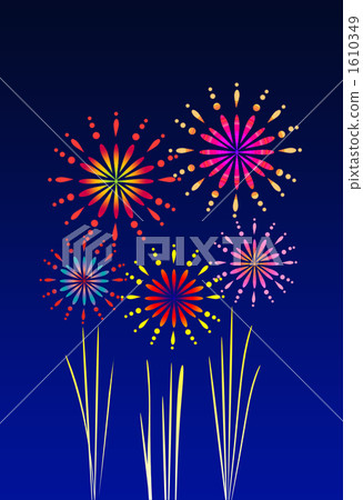 Fireworks - Stock Illustration [1610349] - PIXTA