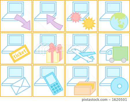 IT icon 2 (color) - Stock Illustration [1620501] - PIXTA