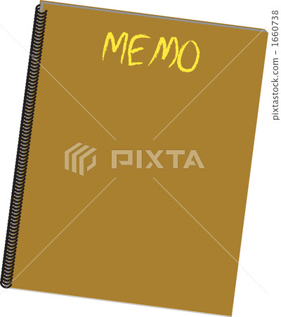 MEMO book - Stock Illustration [1660738] - PIXTA