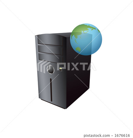 Illustration of WEB server - Stock Illustration [1676616] - PIXTA