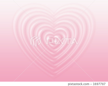 Heart ripple - Stock Illustration [1697787] - PIXTA