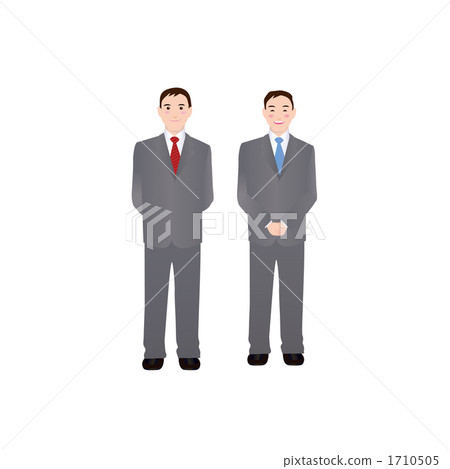 Business suit salaryman illustration - Stock Illustration [1710505] - PIXTA