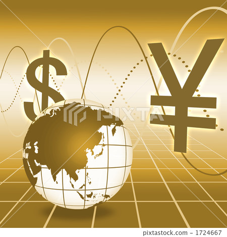 Appreciation of the yen - Stock Illustration [1724667] - PIXTA