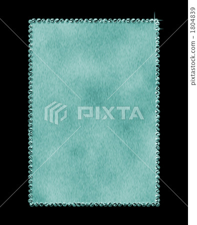 Green-furry frame of sparkling frame - Stock Illustration [1804839] - PIXTA